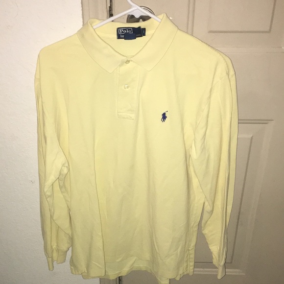 Polo Ralph Lauren | Shirts | Yellow Polo Long Sleeve | Poshmark